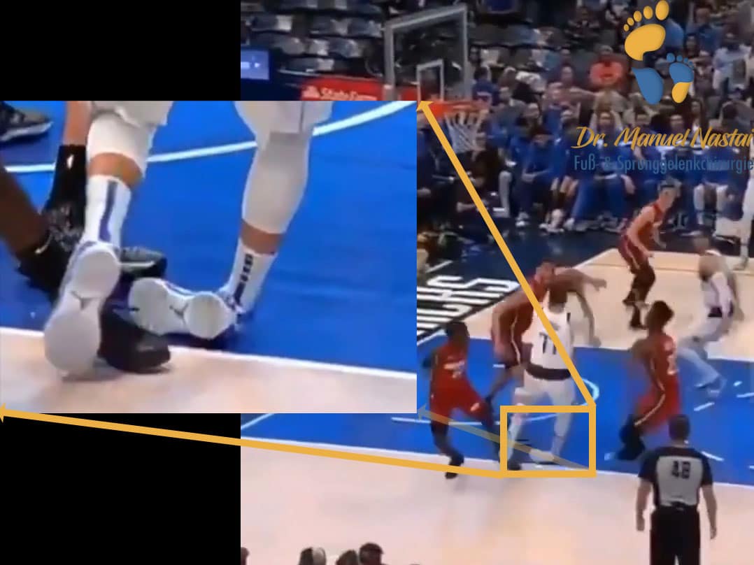 Bänderriss am Fuß und Sprunggelenk - Dr.-medic Manuel Nastai